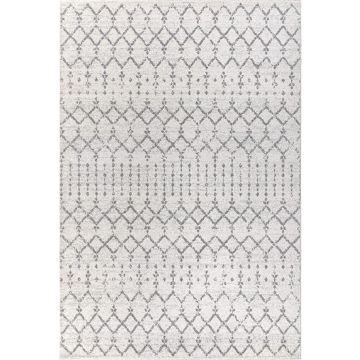 JONATHAN Y Moroccan Boho Vintage Diamond Rugs (8 ft. x 10 ft.) and (2 ft. x 8 ft.)