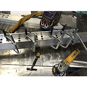 AMAZONS BEST (BESSEY STYLE) F BAR CLAMP FOR MIG AND TIG WELDERS CARPENTERS MECHANIC AUTO BODY REPAIR