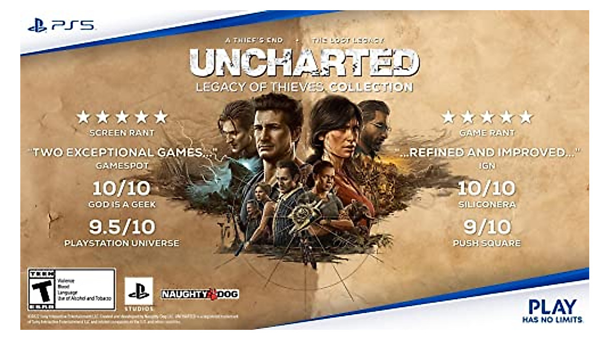 UNCHARTED: Legacy of Thieves Collection for PS5