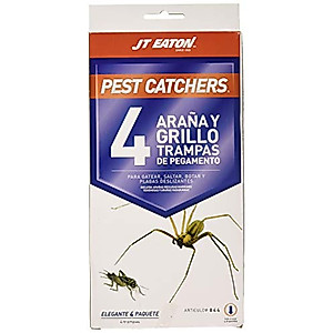 J T Eaton 646437141239 JT Eaton 844 Pest Catchers Large Spider and Cricket Size Attractant Sc