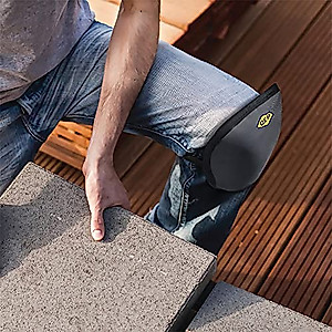 QEP Washable Knee Pads with Neoprene Fabric Liner and EVA Foam Cushion