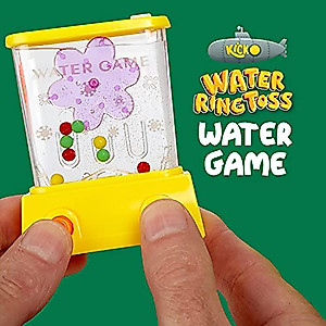 Kicko Water Game - Variety Pack - Red, Orange, Green - 3 Pack - Assorted Handheld Water Games for Kids of All Ages Kids, Teens, Adults - Party Favor, Hours of Fun, Just Add Water