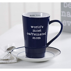 Pavilion Gift Company Stoneware Mug, Best Mom Ever