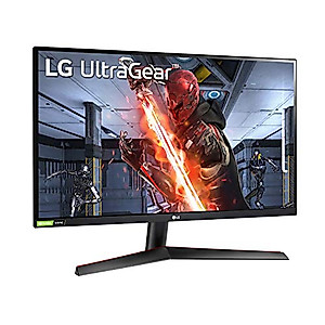 LG 32" UltraGear Curved Gaming Monitor, 21:9 QHD(3440 x 1440) Display, sRGB 99% Color Gamut, 160Hz Refresh Rate, VA with HDR 10 Compatibility and AMD FreeSync Premium, Black, 34GP63A-B