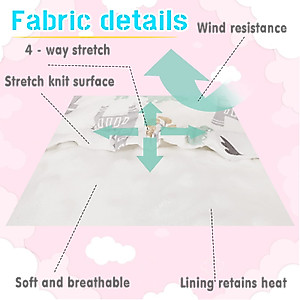 Baby Car Seat Canopy, Breathable Car Seat Covers for Boys Girls with 3D Minky, Thick Infant Car Canopy for Spring Summer Autumn Winter, Kick-Proof Universal Fit, Snug Warm (Animal B)