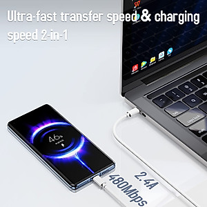 25W USB C Fast Charger for 2021/2020/2018 iPad Pro 12.9/11/10.9 inch 5/4/3/2/1th Generation,iPad Air 5/4th,iPad Mini 6 Gen,iPad Wall Charger Block Adapter and 6ft USB C to C Charging Cable Cord