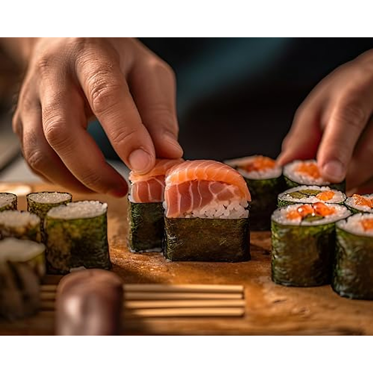 SEJONG COOK Quality Sushi Knife for Sushi Sasimi, Yanagiba, Cutting Fish California Roll, Durable Stainless Steel Knife for Chef. (280mm, 11 Inch)