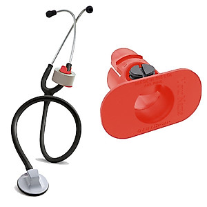 StatGear Stethoscope Tape Holder - Personalized Medical Items for Nurses, Paramedics, EMT, EMS - Red
