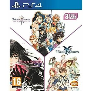BANDAI NAMCO Entertainment 225644 Tales of Vesperia + Tales of Berseria + Tales of Zestiria Compilation,Black