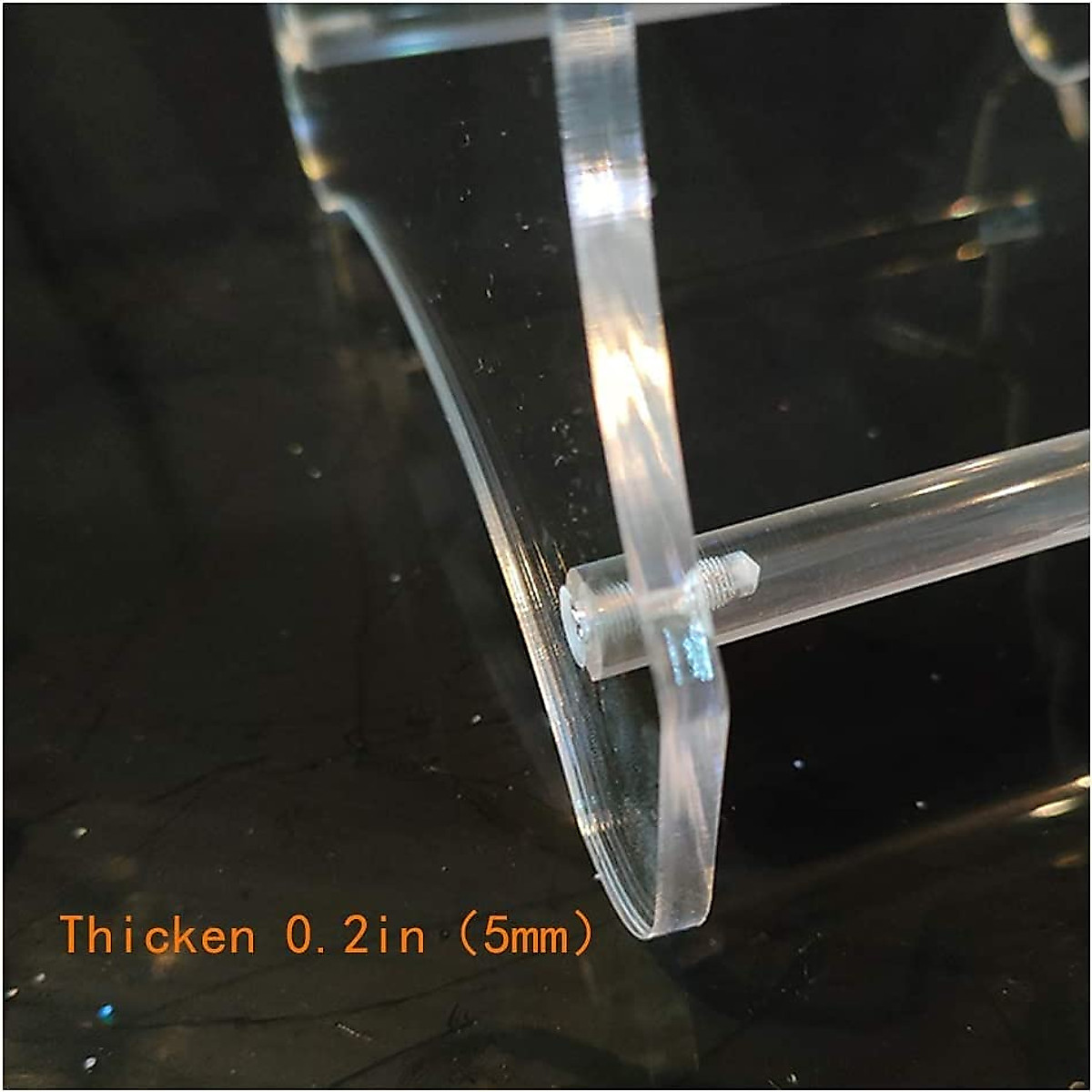 2 Stand Knife Display Stand Arcylic Black8