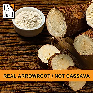 It's Just - Arrowroot Powder, Natural Thickener, Gluten-Free, Dairy-Free, Non-GMO, Cornstarch Substitute
