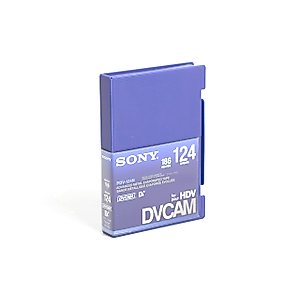 PDV-124N DVCAM 124 Minutes Tape HDV Digital Metal Tape Fast N Free