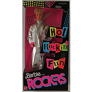 1986 Mattel Barbie - Hot Rockin' Fun Barbie & Rockers - Blonde Ken