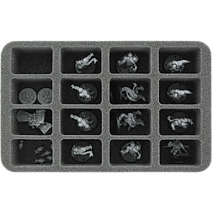 Feldherr Mini Plus Case Compatible with 44 Blood Bowl Miniatures - 2016 Edition
