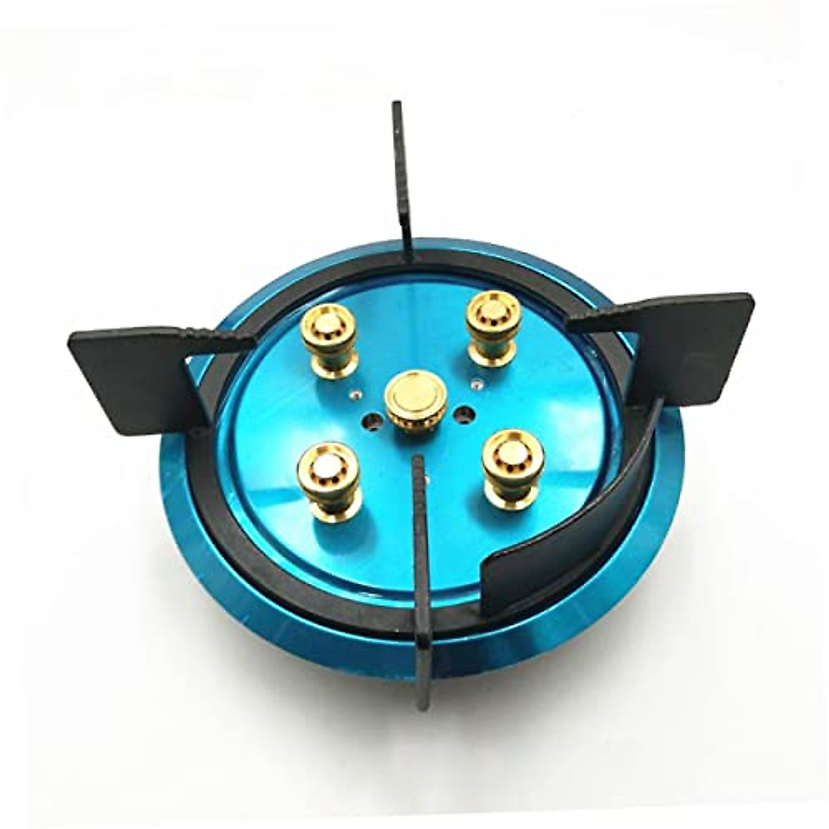 OSALADI 2 Pcs Gas Stove Bracket Shelf Holders Stand Stove Rack Gas Burner Shelving Brackets Wok Support Rack Kitchen Stove Accessory Stove Pot Rack Milk Pan Stand Gas Stoves Black