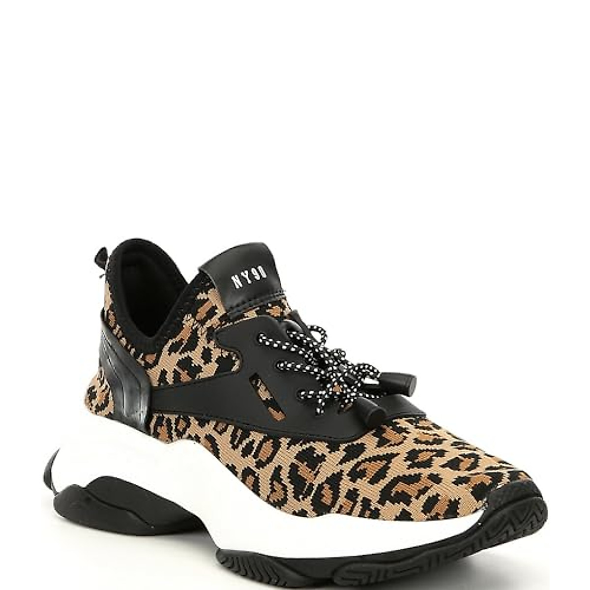 Steve Madden Women's Myles Sneaker, Leopard, 7.5