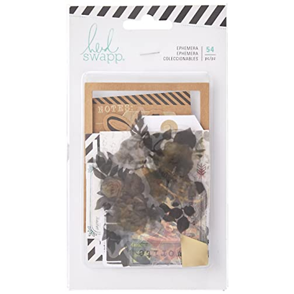 American Crafts Heidi Swapp Magnolia Lane Embellishment 54 Piece Ephemera