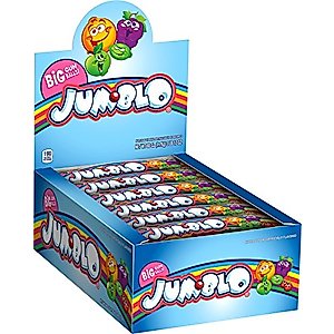 Rain-blo Bubble Gum Balls, 2.5 Ounce Tube, Pack of 24