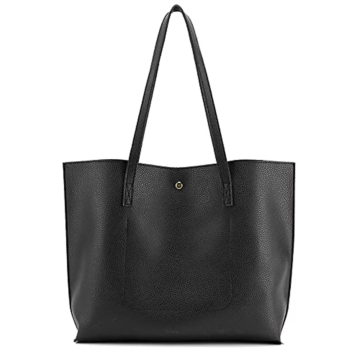 Fateanuki Womens Purses and Handbags Faux Leather PU Tote Bag Sets for Women Crossbody Bags Satchel Purse 2Pcs