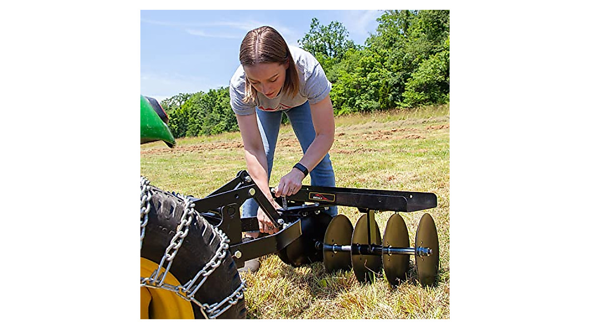 Brinly DD-551-A Adjustable Tow Behind Disc Harrow