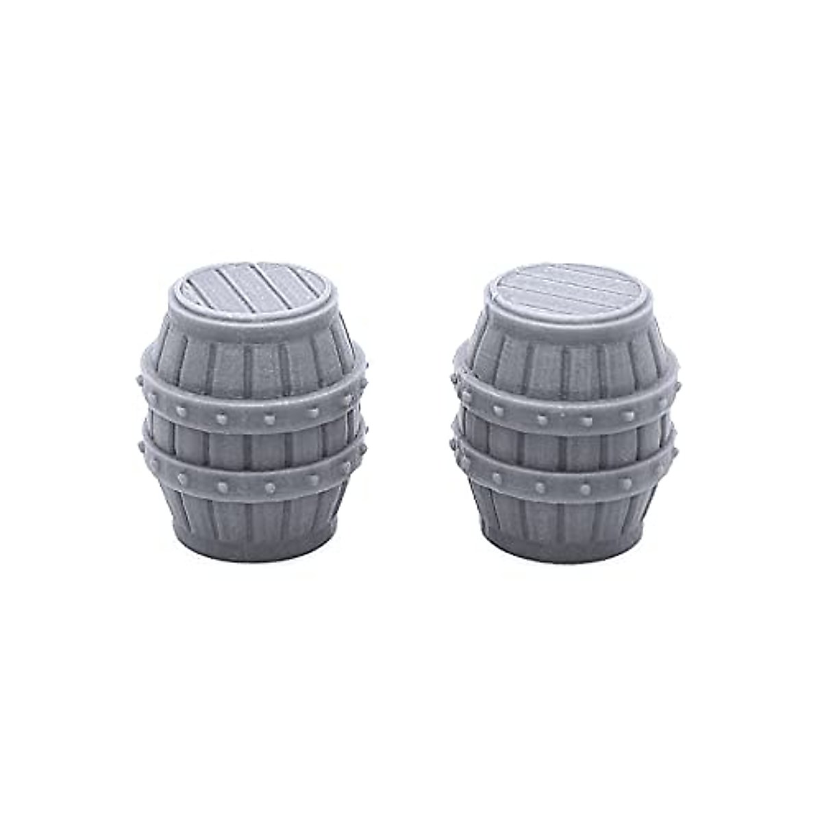 Crates and Barrels, 3D Printed Tabletop RPG Scenery and Wargame Terrain for 40mm Miniatures