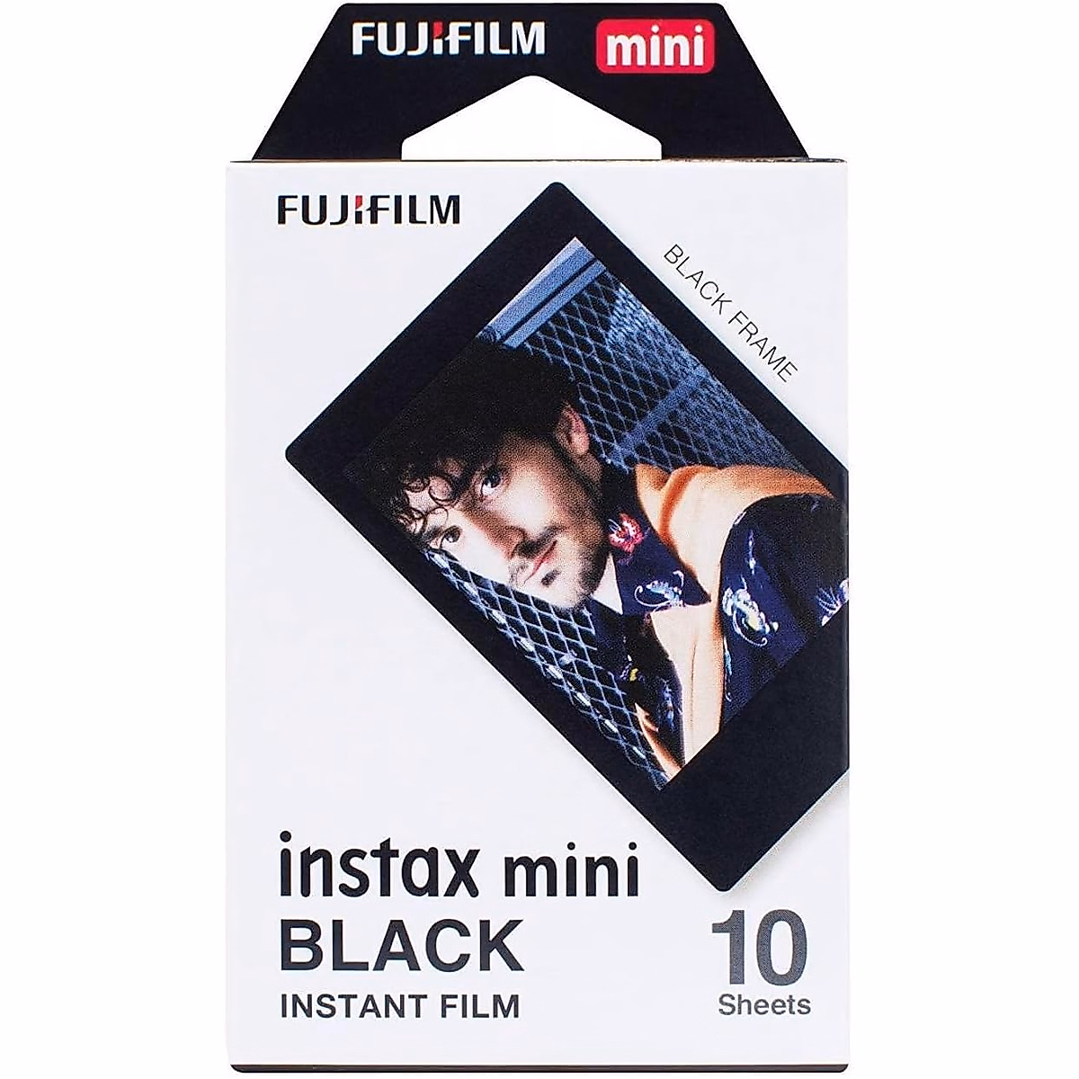 Fujifilm Instant Mini Black Frame Film BluebirdSales Starter Kit (2 Pack) 20 Exposures
