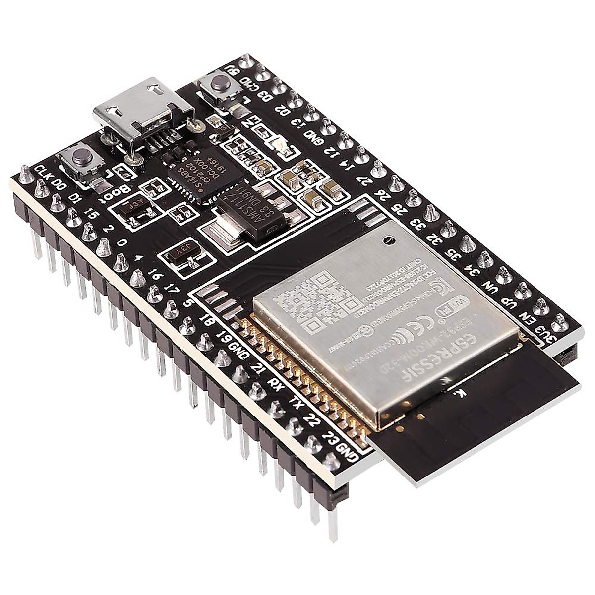 AITRIP 6pcs for ESP32-DevKitC core Board ESP32 Development Board ESP32-WROOM-32D (ESP32-WROOM-32D)