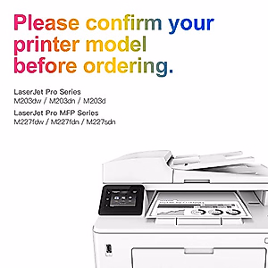 Uniwork Compatible Toner Cartridge Replacement for HP 30A CF230A 30X CF230X use with Laserjet Pro MFP M203dw M227fdw M227fdn M203d M203dn M227sdn M227 M203 Printer, 2 Black