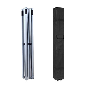 10x10 Ft Pop up Canopy Tent Instant Folding Shelter with 4 Removable Sidewalls for Tailgating Party Blue