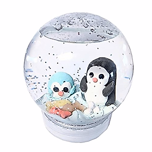 6 Pack - Creative Hobbies 5 Inch (130mm) DIY Snow Globe Water Globe - Clear Plastic with Screw Off Cap | Perfect for DIY Crafts and Customization