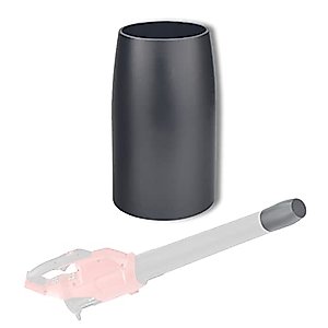 KitchenKipper Blower Flat Spread Nozzle for Milwaukee M18 2724-20 & 2724-21 Fuel Leaf Blower, Work for Drying, Blow-Drying -Leaf Blower Flat Nozzle Tip (Black)