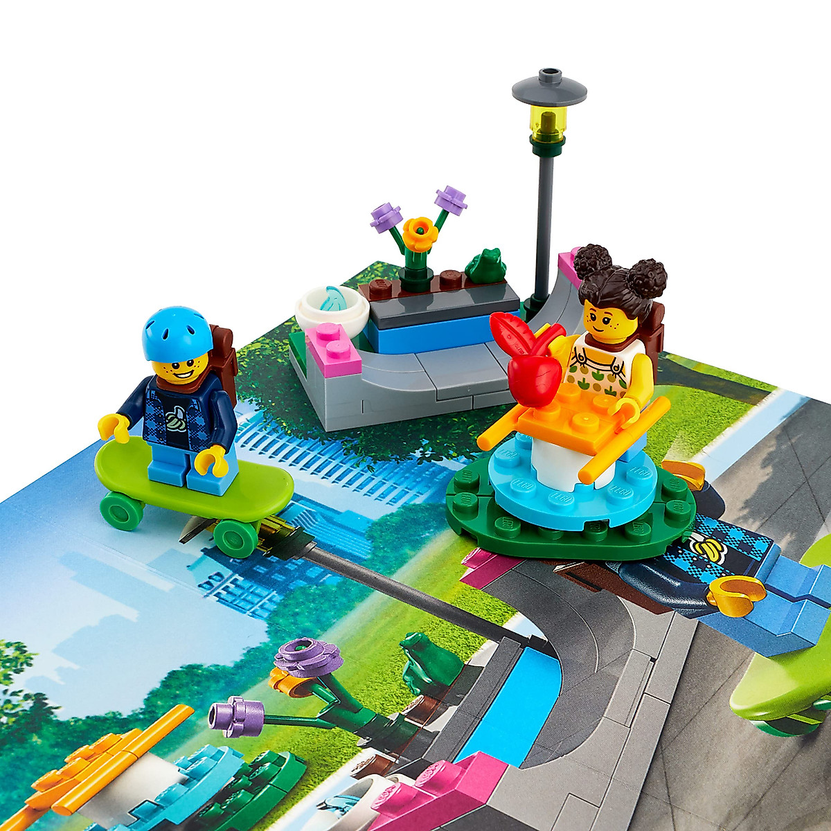 Hallmark Birthday Card for Kids with Legos (Playground Building Kit, Ages 5 and Up)
