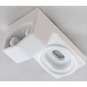 2183141 - White End Cap compatible with Whirlpool Refrigerator