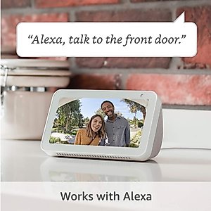 Certified Refurbished Ring Video Doorbell – 1080p HD video, improved motion detection, easy installation – Satin Nickel