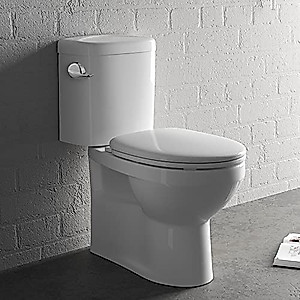 Ullnosoo TOTO Toilet Handle Replacement Parts, for TOTO THU004-CP, Upgraded Copper Trip Lever for St701 Cst854 Cst884 Cst864L Cst863 Cst853, Side Mount Zinc Alloy Toilet Flush Handle