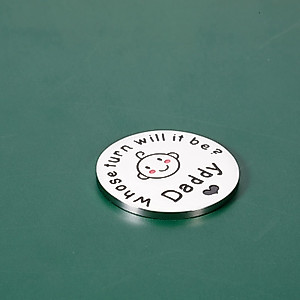 New Mom Gifts for Women, Decision Coin New Dad Gifts for Christmas Fathers Day, Pregnancy Gifts for First Time Moms, Mom to be Gift New Parents Gifts Mothers Day Birthday Present