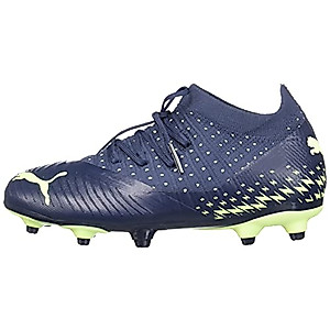 PUMA Future Z 3.4 Firm Ground/Artificial Ground (Little Kid/Big Kid) Parisian Night/Fizzy Light/Pistachio 3 Little Kid M