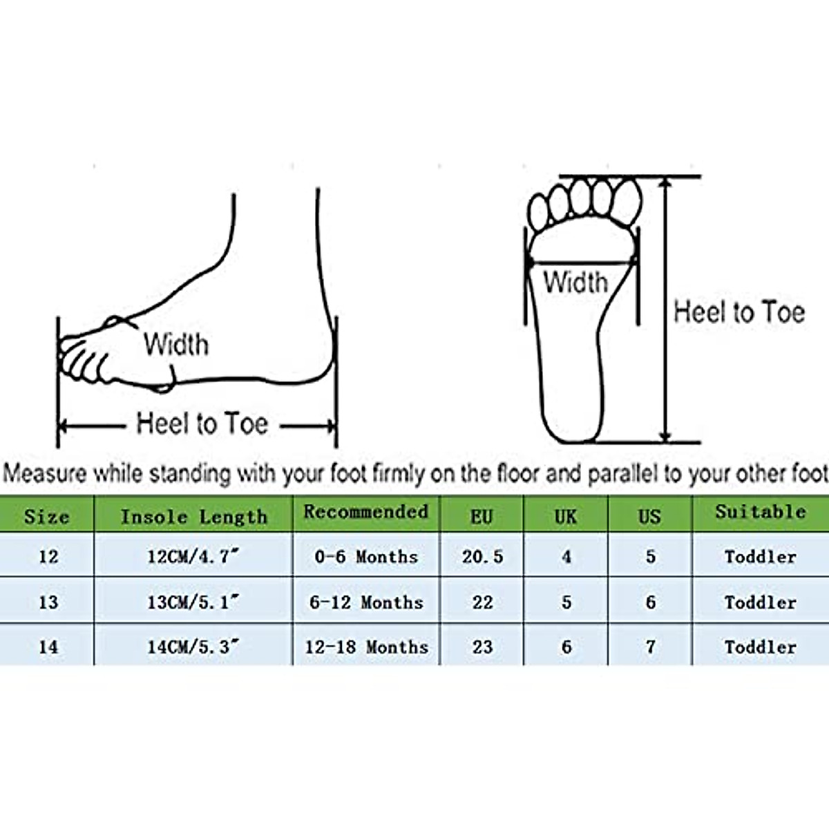 Cotton Soft Boots Walkers Infant First Snow Shoes Baby Plush Warm Girls Baby Shoes Size 7 Toddler Girl Boots (Multicolor, 12-18 Months)
