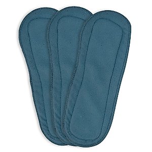 BlueQueen Reusable Wet-Free 5 Layer Microfiber Inserts Pads for Cloth Diaper for Babies 0-18 Months, Pack of 3 | Wet Free & Washable Soaker | for S, M & L Size
