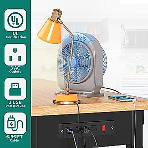 YITAHOME Work Bench 48" L X 20" W Adjustable Workbench for Garage W/Pegboard & Power Outlets Hardwood Top Heavy-Duty Workstation, 1600 LBS Load Capacity with Wheels for Workshop, Office, Home Outdoor