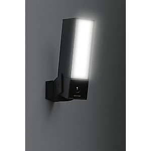 Pass & Seymour Netatmo c Camera, WiFi, Integrated Floodlight, Movement Detection, Night Vision, Without Fees, NOC01-US, Black Aluminium