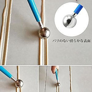 SPEEDWOX Caulking Tool Metal Ball 4 Pcs Polymer Clay Tool Kit Grout Finisher for Tile Grout Coating Sealant Finishing Fondant Cake Paper Flower Decorating Sculpture Modeling Craft DIY Tool Set
