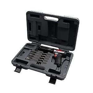 Ingersoll Rand 135MAXK Air Hammer Kit, includes 5-peice Chisel Set, 2600 BPM, 3" Stroke, 3/4" Bore Diameter, Large