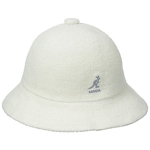 Kangol Men's Bermuda Casual, White, Medium
