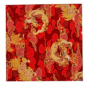 ACCOCO 5PCS Cotton Craft Fabric Bundle Squares Patchwork,20" x 20"Inch (50x50cm) Colorful Japanese Style Cotton Wrapping Cloth Squares Quilting Sewing Patchwork Fabric,DIY Scrapbooking Artcraft