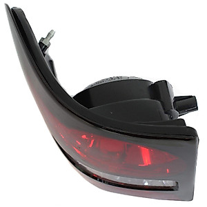 Evan Fischer Driver Side Tail Light Lens and Housing Compatible with 2006-2010 Ford Explorer