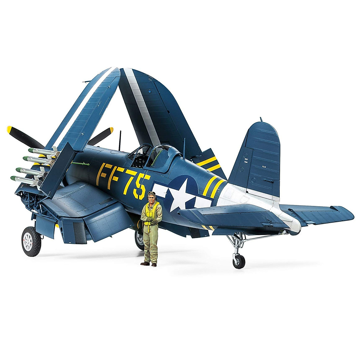 TAMIYA 60327 1/32 Vought F4U-1D Corsair Plastic Model Airplane Kit for 168 months to 1200 months