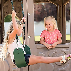 Lifetime 90804 Adventure Tower Playset with Spider Swing, Earthtone