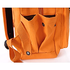 XUESUO Anime Backpack, Laptop Bags, Canvas Large-Capacity Travel Bags, Orange, One Size