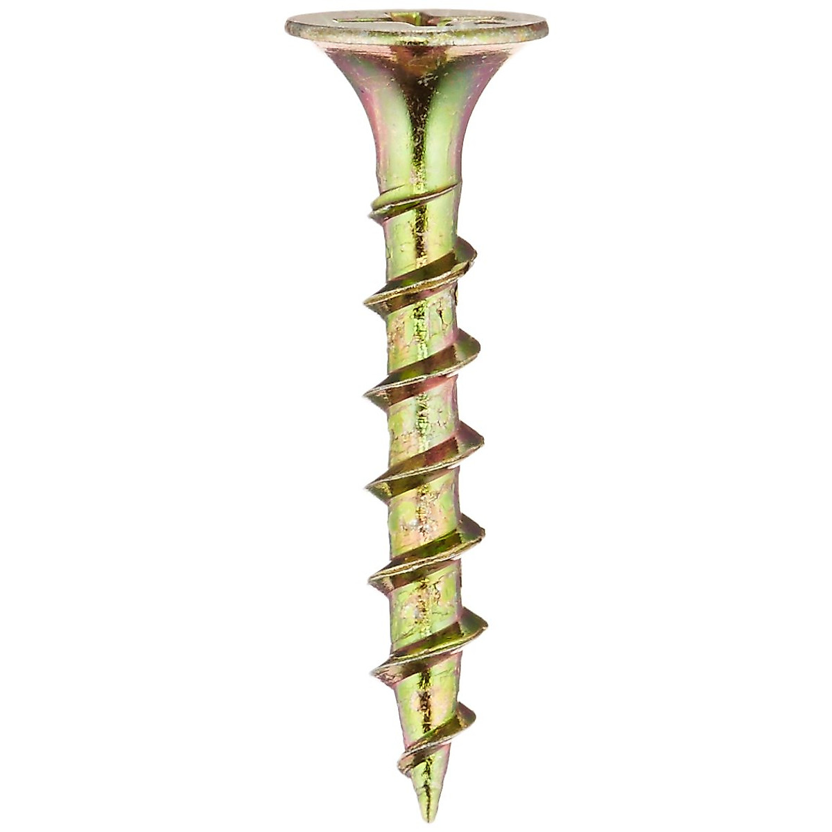 The Hillman Group 47670 6-Inch x 1-Inch All Purpose Wood Screw with Phillips Drive, 1-Pound, Yellow